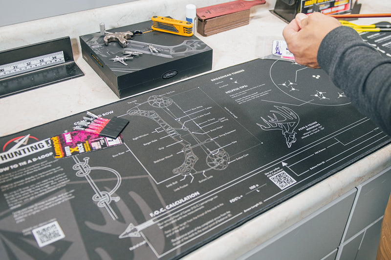 Bowhunt or Die Custom Archery Bench Mat – Bowhunting.com